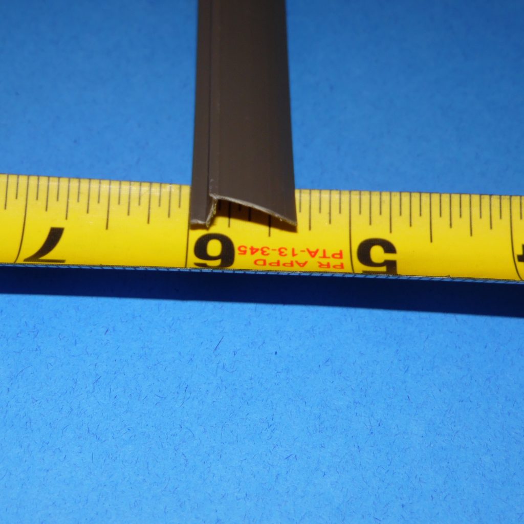 Snap in Glazing Bead 9/16″ x 5/16″ White or Bronze 65-8W