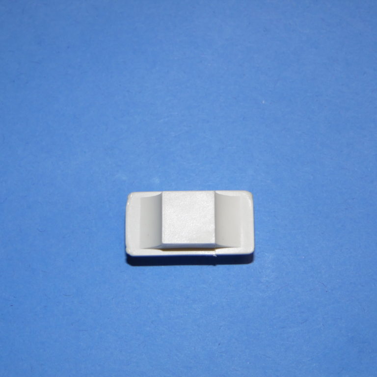 Tilt Slide Button 85-834 1 1/4″ x 5/8″ White