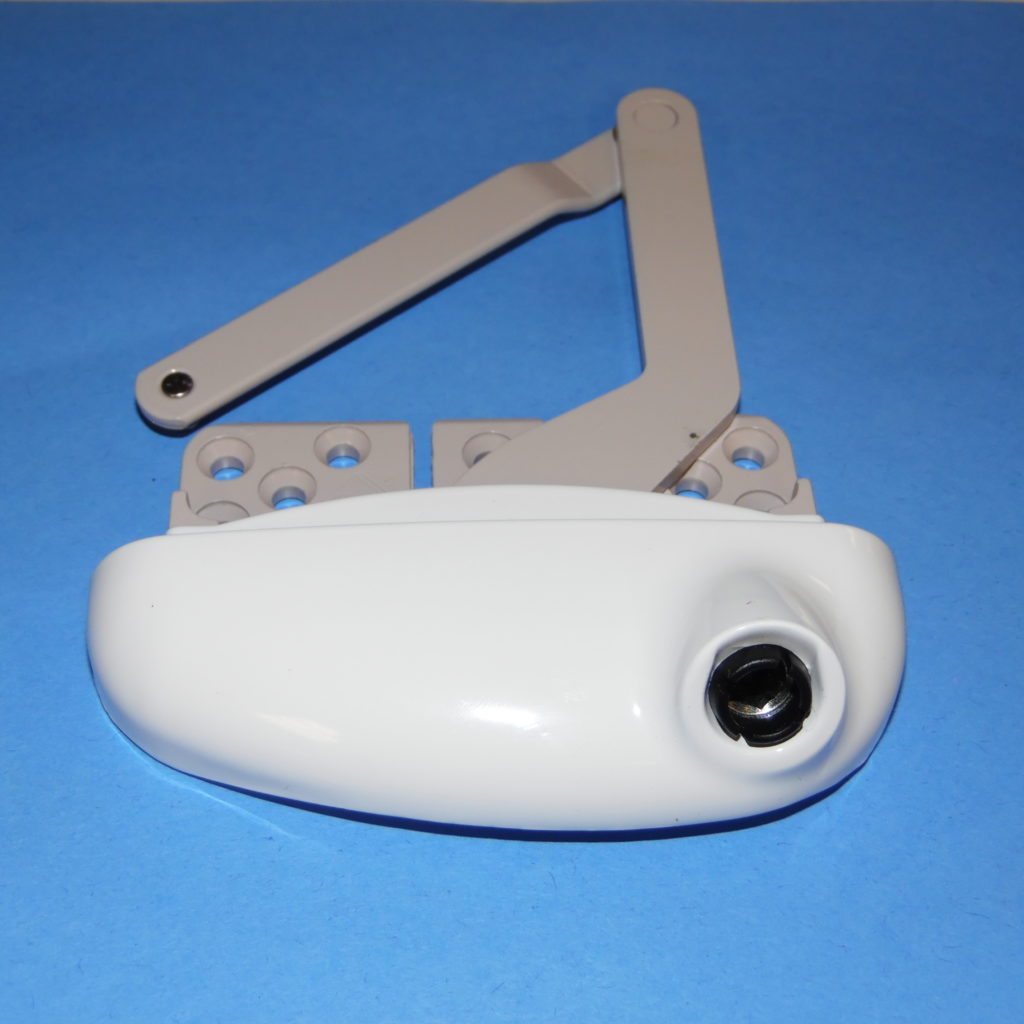 Roto Split Arm Operator For Wood Windows 36-539 White