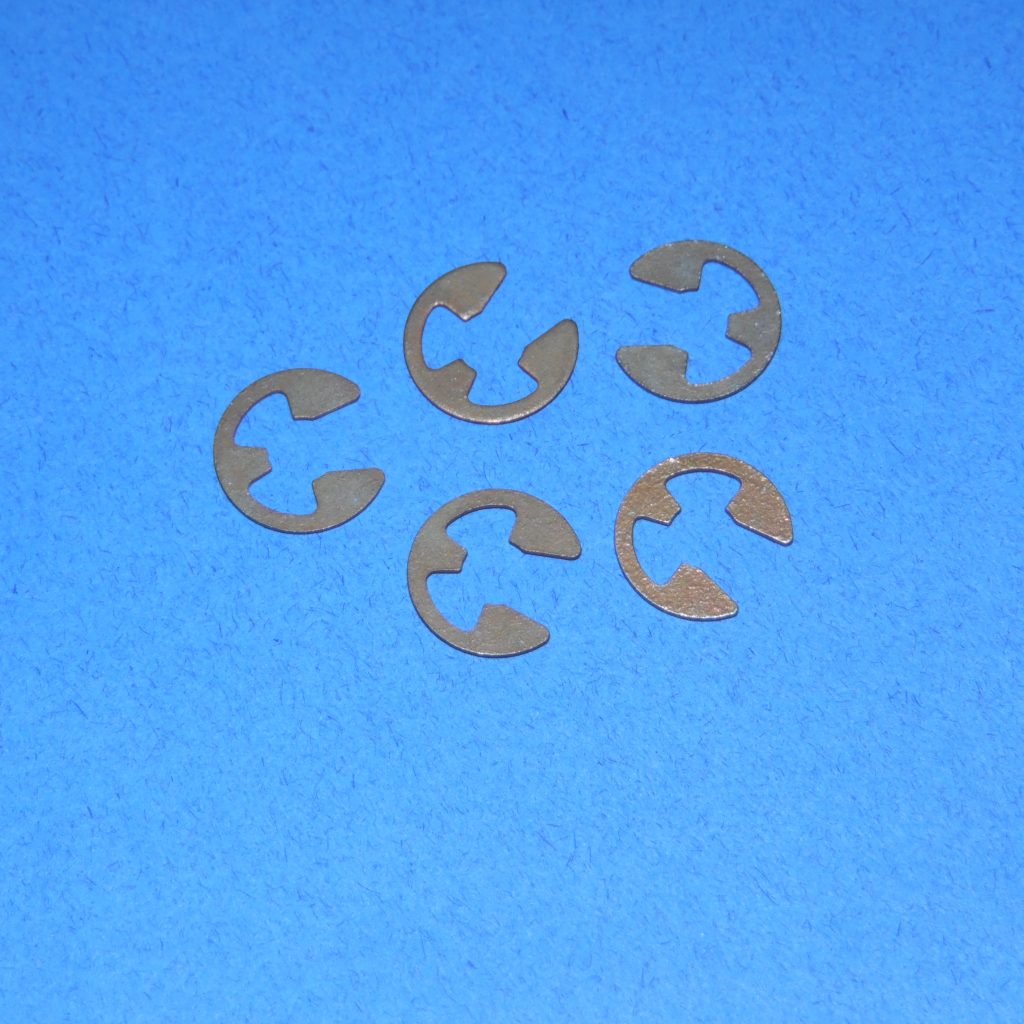 Peachtree 5 pack E-Ring 1/4″ Compression Retainer 6-112