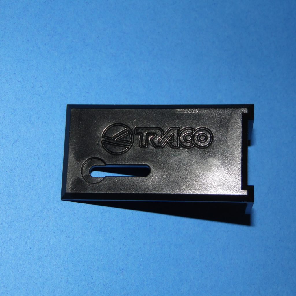 Traco Sash Cap Stamped H-501 R or L Handed 3″ x 1 9/16″