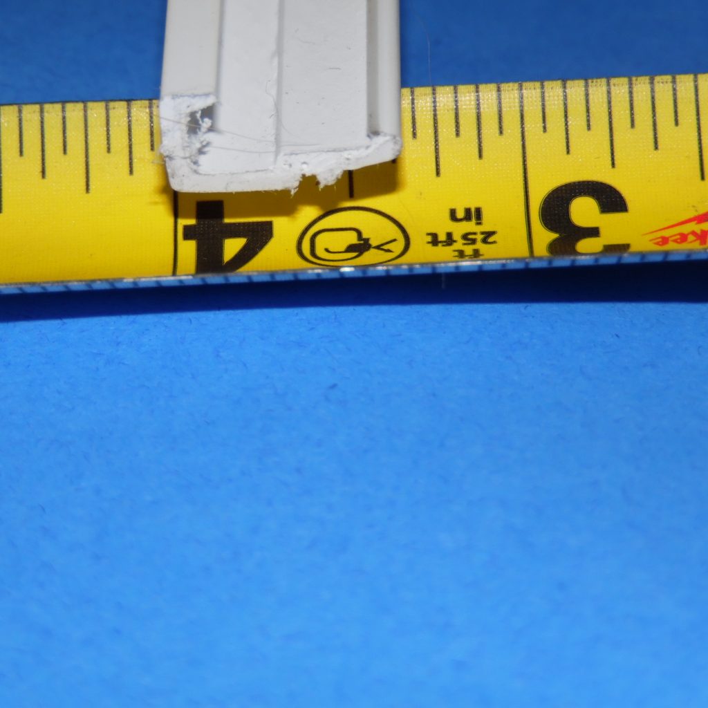 Pennco Dual Durometer 900-12029 White Glazing Bead